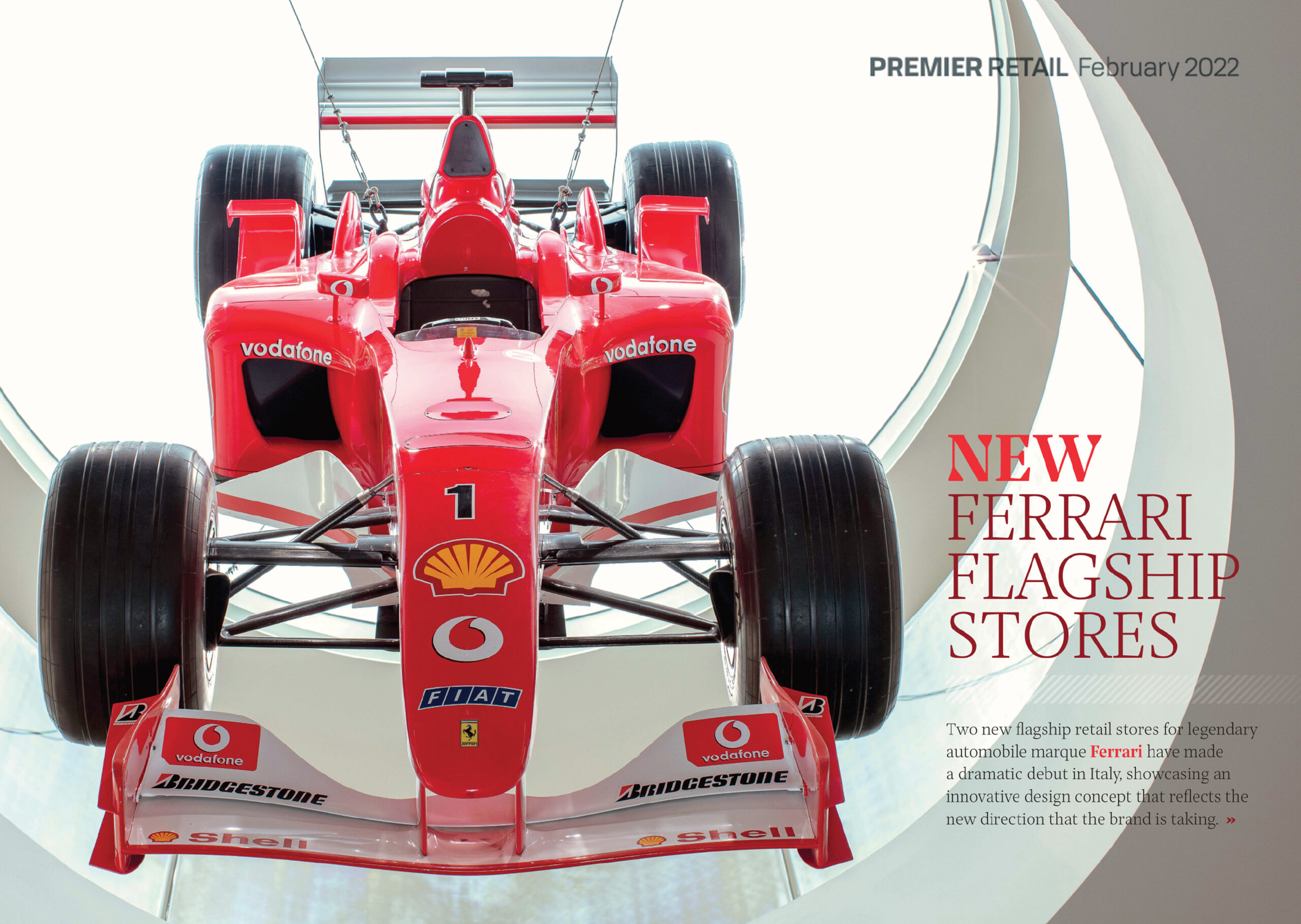 Premier Retail Magazine - New Ferrari Flagship Store - Sybarite